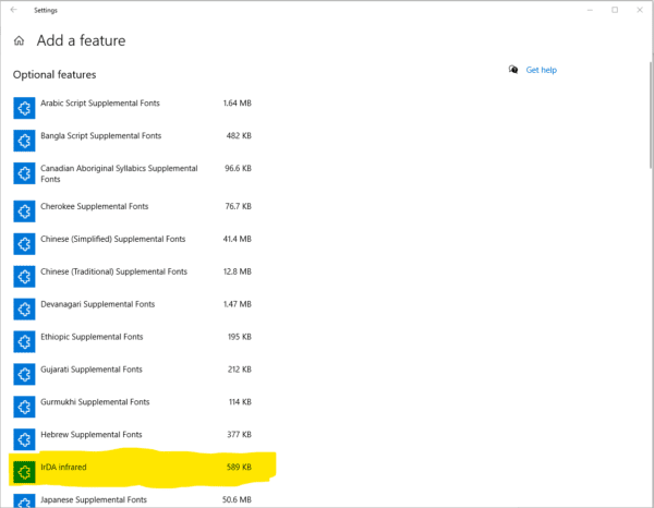 Getting an IrDA Dongle Working with Windows 10 - CAS DataLoggers